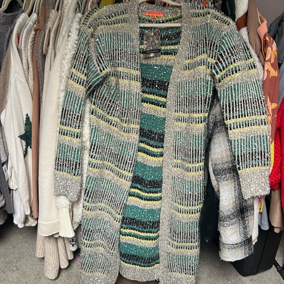 Vilagallo | Sweaters | Vilagallo Maika Duster Green | Poshmark